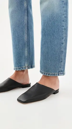 Jenni Kayne Leather Miller Mules