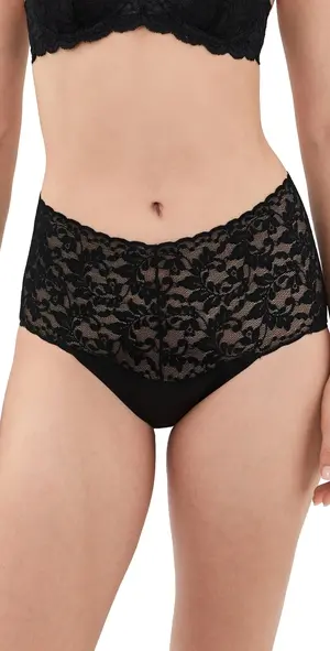 Hanky Panky Retro V-kini Panties - Black