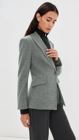 Simkhai Auden Knit Combo Blazer