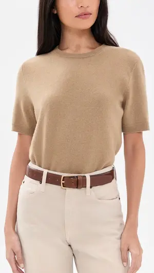 Vince Kaia 32mm Leather Belt - Date