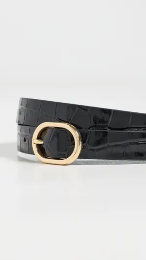 Vince Glazed Croco Avery 20mm Belt