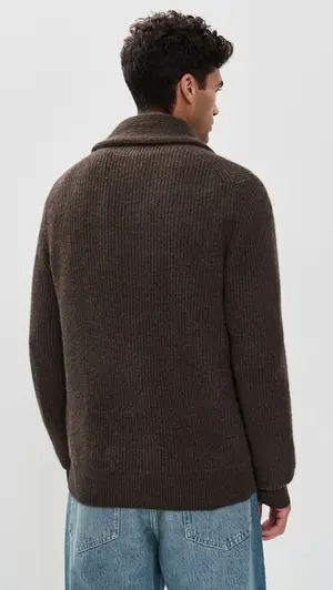 ALEX MILL Shawl Collar Cashmere Cardigan