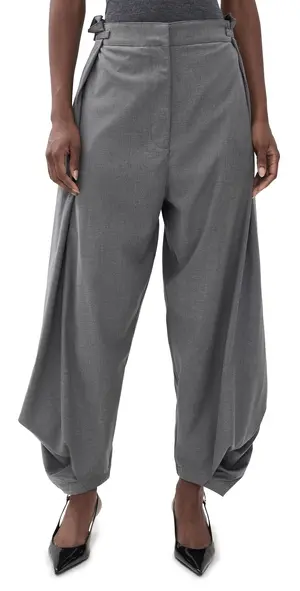 Line & Dot Knee Length Bottoms For Women