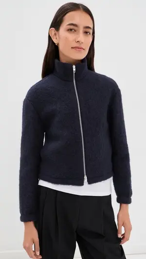 JIL SANDER Zip Up Sweatshirt