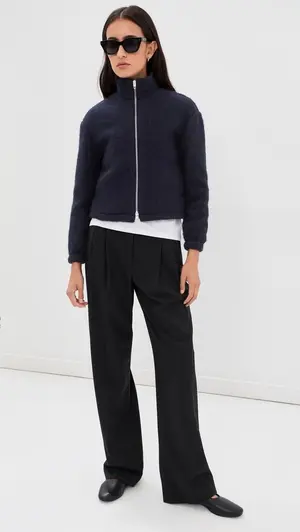 JIL SANDER Zip Up Sweatshirt