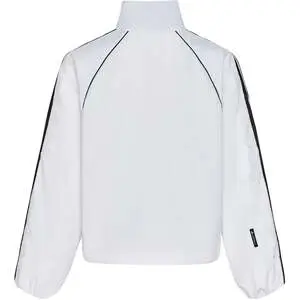 Adidas Dance Lace Mixed Woven Jacket Asia Sizing - White