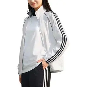 Adidas Dance Lace Mixed Woven Jacket Asia Sizing - White