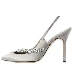 Balenciaga Manolo Blahnik Slingback - Grey