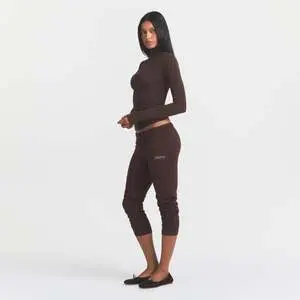 SKIMS Legging | Deep Neutral | | Cotton Fleece
