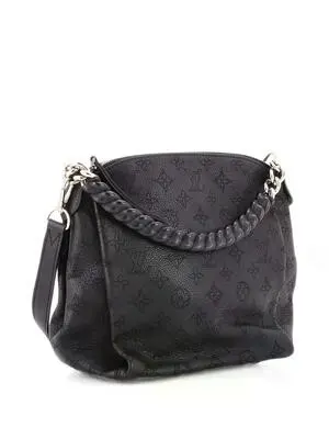 LOUIS VUITTON Babylone Handbag Mahina Leather Bb Hobo Bag