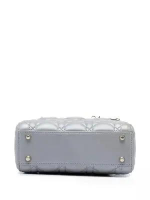 Dior 2016 Mini Lambskin Cannage Lady Satchel