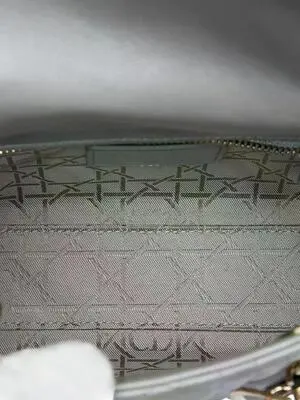 Dior 2016 Mini Lambskin Cannage Lady Satchel