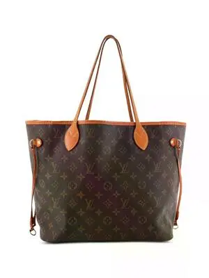 LOUIS VUITTON Neverfull Monogram Canvas Mm Tote Bag - Brown