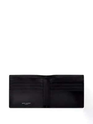 Saint Laurent Cassandre-plaque Bifold Wallet