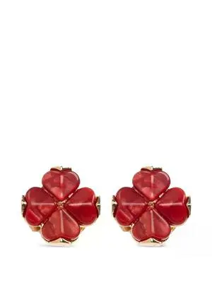 Kate Spade New York Flower-shaped Earrings Gold