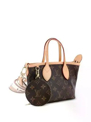 LOUIS VUITTON Neverfull Nm Monogram Canvas Bb Tote Bag