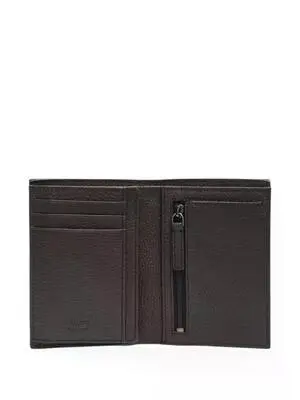 LANCEL Leon Grained-leather Wallet