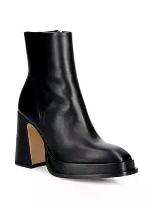 SOULIERS MARTINEZ Chueca Platform Square-toe Ankle Boots