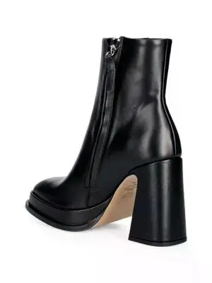 SOULIERS MARTINEZ Chueca Platform Square-toe Ankle Boots