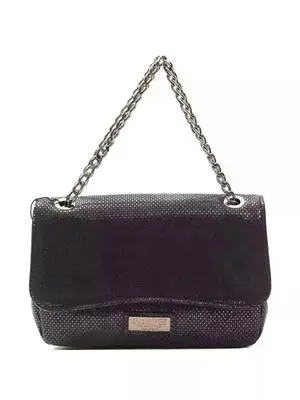 POMPEI DONATELLA Suede Chain-strap Crossbody Bag
