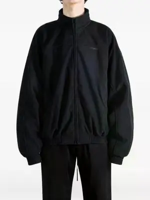 Vetements Logo-embroidered Fleece Sweatshirt