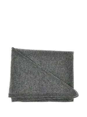 Max Mara Fine-knit Cashmere Scarf - Grey