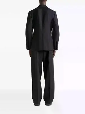 Givenchy Couture Seam Single-breasted Jacket In Wool And Mohair