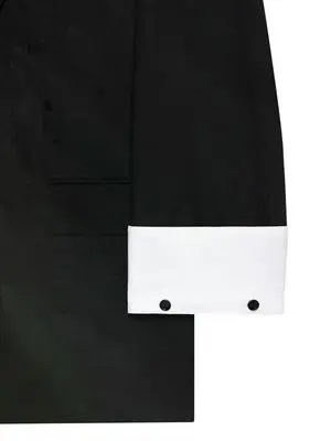 Givenchy Couture Seam Single-breasted Jacket In Wool And Mohair