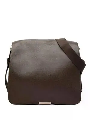 LOUIS VUITTON 2004 Taiga Viktor Crossbody Bag - Brown
