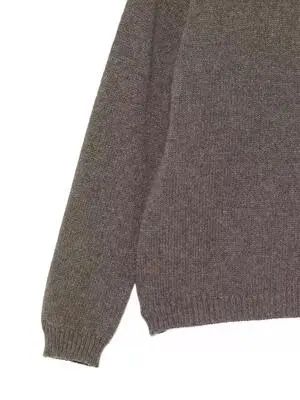 PRIVATE 0204 Mock-neck Dropped-shoulder Sweater