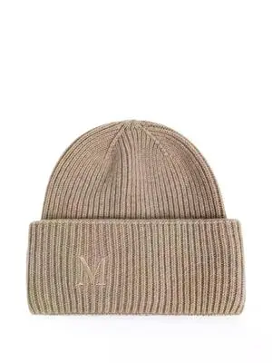 Max Mara Rib-knit Beanie Hat