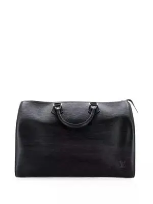 LOUIS VUITTON Speedy Handbag Epi Leather 35 Satchel
