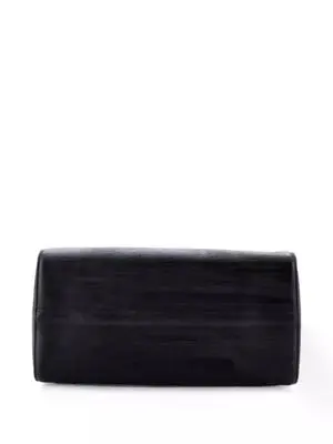 LOUIS VUITTON Speedy Handbag Epi Leather 35 Satchel - Black