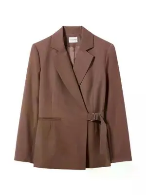 Claudie Pierlot Straight Jacket Silver Buckle - Brown