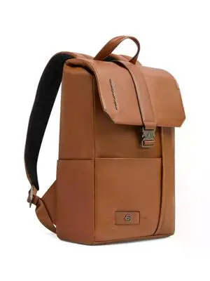 PIQUADRO Russel Leather Laptop Backpack
