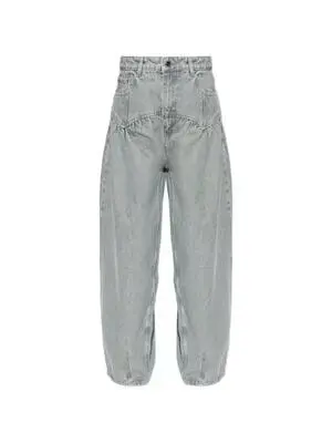 GANNI Belt-loops Jeans - Grey