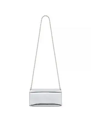 Givenchy Antigona Wallet On Chain In Mirror Leather