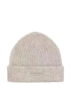 Givenchy Beanie In Alpaca Wool - Neutrals