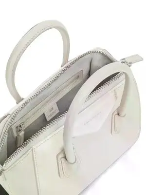 Givenchy Small Antigona Bag In Box Leather - Neutrals