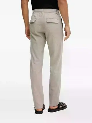 LINDBERGH Drawstring-waist Straight-leg Trousers