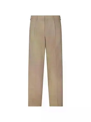 SLOWEAR Pleated Virgin-wool Tailored Trousers - Neutrals