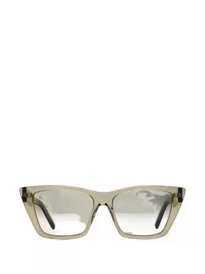 Saint Laurent Mica Cat-eye Sunglasses - Neutrals