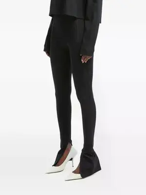 Wardrobe.NYC Side-zip Leggings
