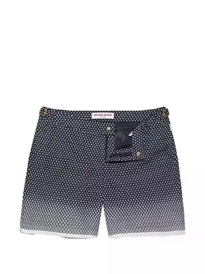 Orlebar Brown Bulldog Floret-print Swim Shorts - Blue