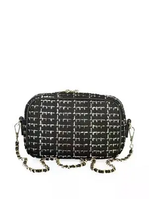 MARIO VALENTINO Tweed-check Cross Body Bag