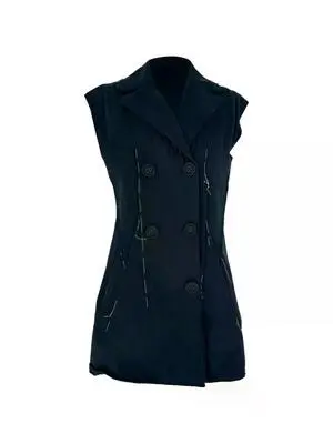 Bottega Veneta Double-breasted Waistcoat - Black