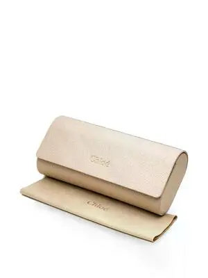 Chloé Scalloped Round-frame Sunglasses