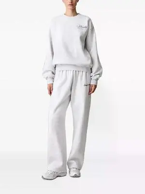 Sporty & Rich Signature Logo-embroidered Track Pants