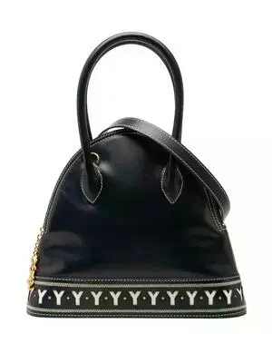 Saint Laurent 20th Century Leather Y Cutout Satchel
