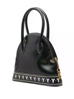 Saint Laurent 20th Century Leather Y Cutout Satchel